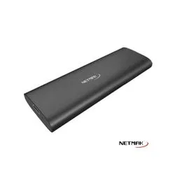 Carry Disk Usb-C 3.2 p/discos SSD M.2 NVMe y SATA Netmak NM-CASE-7 ...