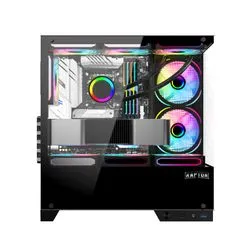 Gabinete Raptor Thunder Strike TG Fan x1 RGB THUNDER-TG - Supersistemas